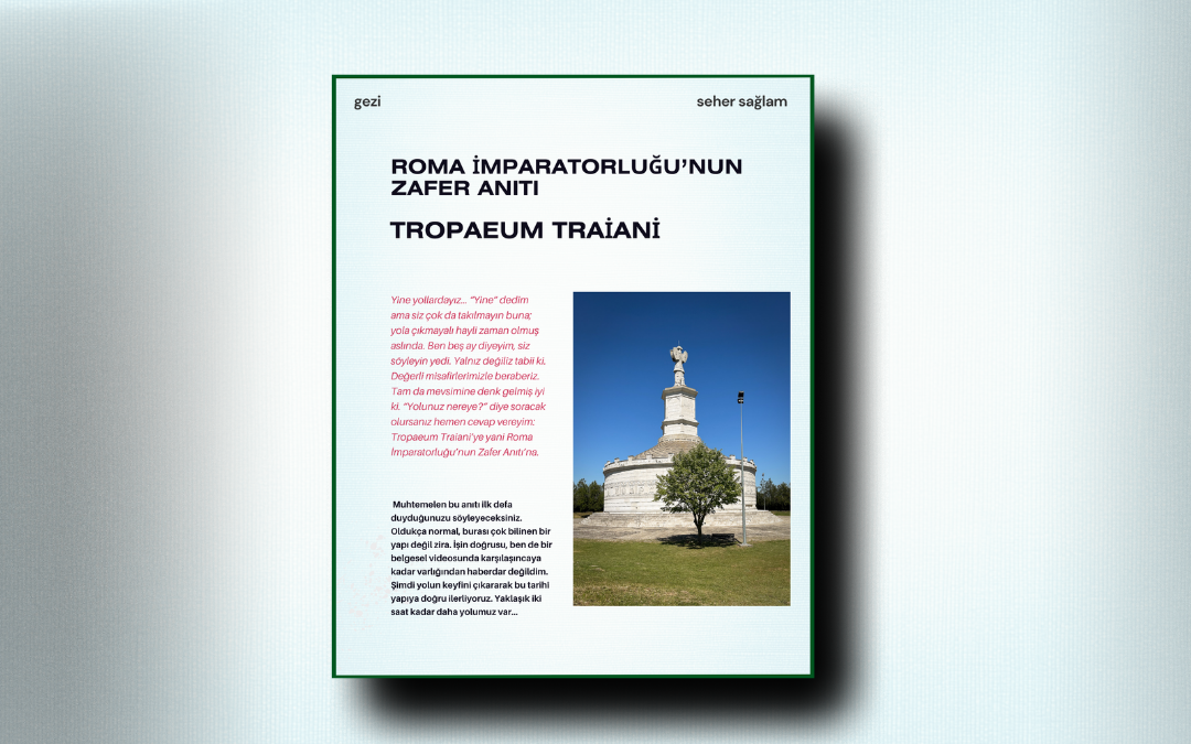 Tropaeum Traiani: Roma İmparatorluğu’nun Zafer Anıtı - Seher SAĞLAM ...